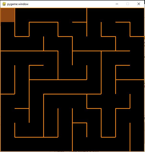 Class Project : Generation and Solving Maze (by Simulation) – Human ...