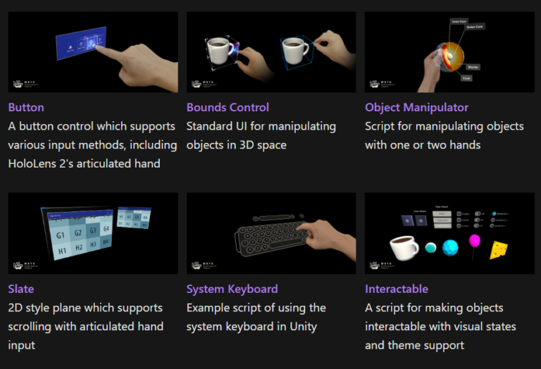 Software review : Mixed Reality Toolkit (for Unity) – Human-Computer Interface Laboratory