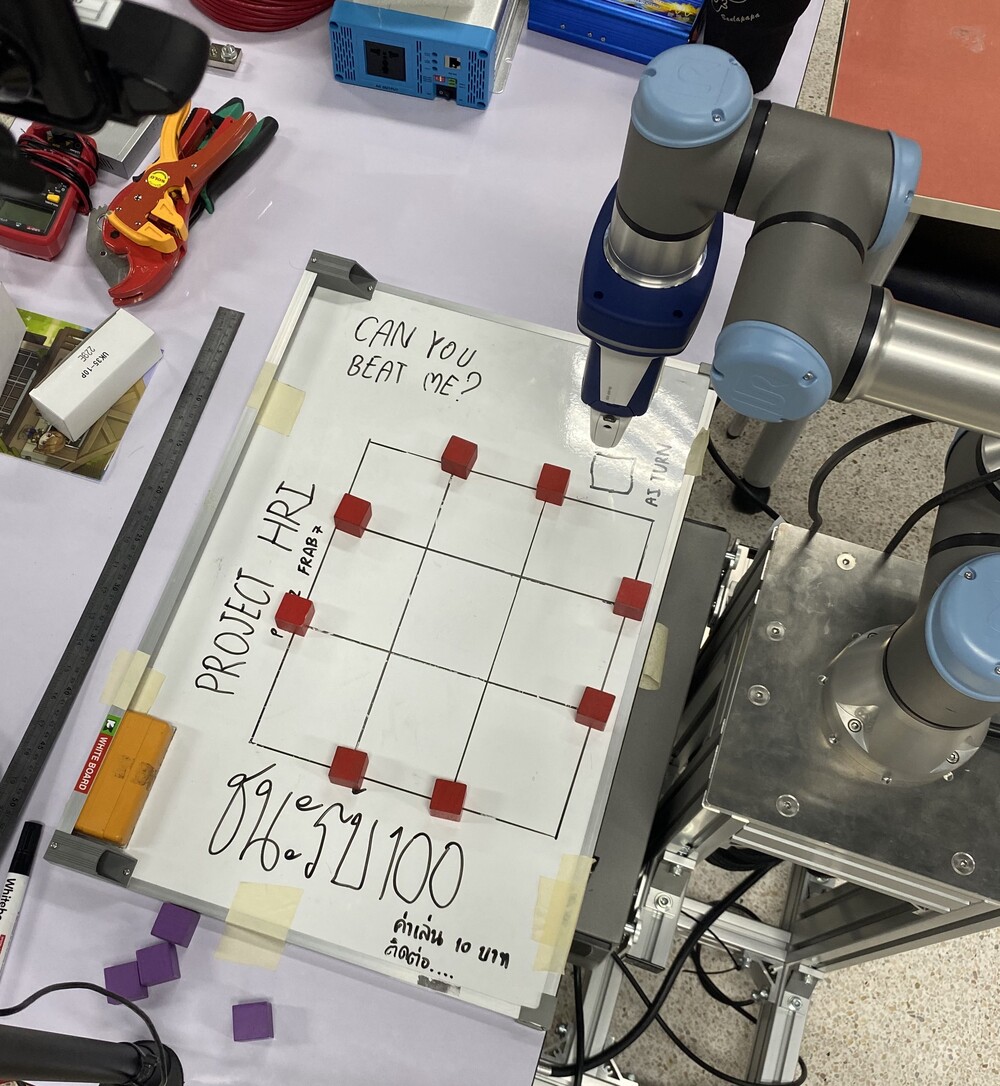 CLASS PROJECT – TicTacToe Robot – Human-Computer Interface Laboratory